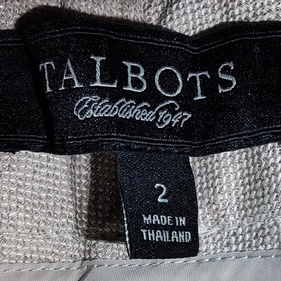 TALBOT'S SIGNATURE | Pants & Jumpsuits | Talbots Signature Slim Ankle Pants Subtle Gold Metallic ...